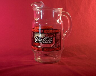 Coca cola pitcher | Etsy