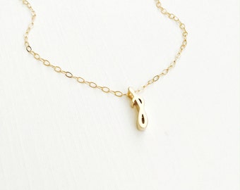 Letter j necklace | Etsy