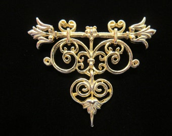 Unique gold scroll design related items | Etsy