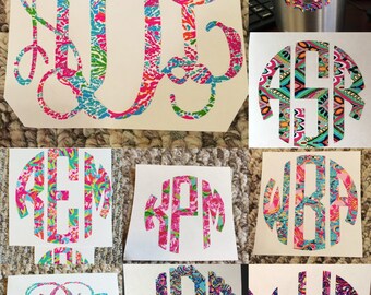 Unique lilly pulitzer vinyl related items | Etsy