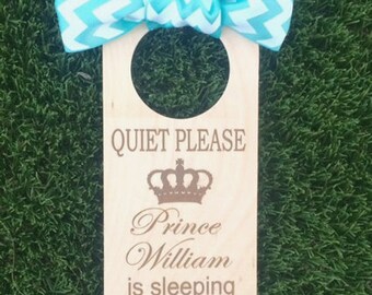 Baby sleeping sign | Etsy