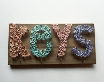 Rustic key holder | Etsy