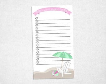 Summer bucket list | Etsy