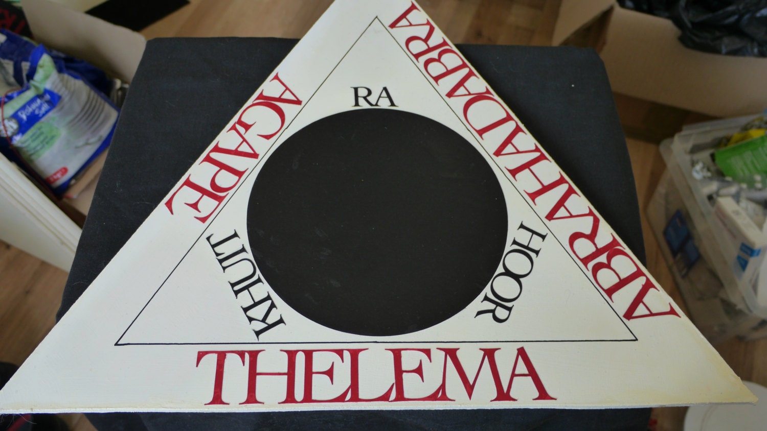 Thelemic Evocation Triangle Triangle of Art Thelema/Goetia