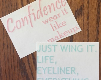 Makeup quotes | Etsy