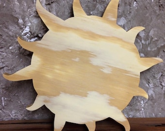 Wood sun | Etsy