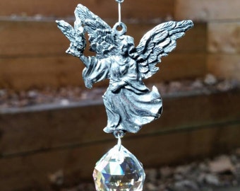 Angel with dove | Etsy