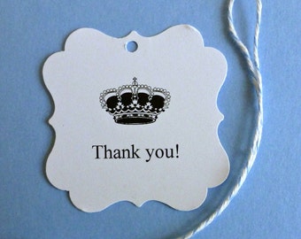 Crown tags | Etsy
