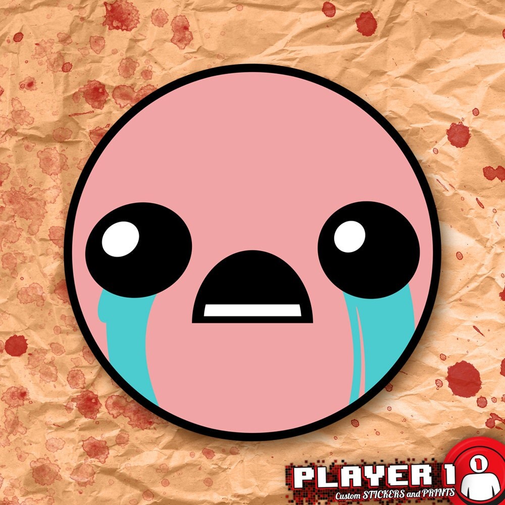 Binding of Isaac Face Sticker