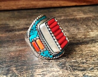 Tibetan rings | Etsy