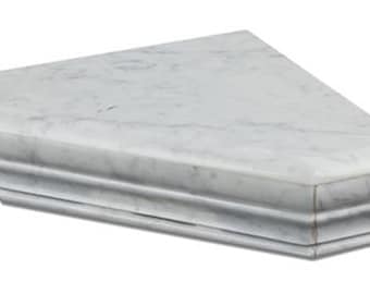 Marble corner shelf | Etsy