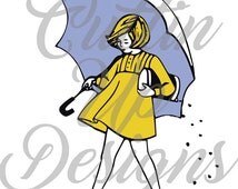 Popular items for morton salt girl on Etsy