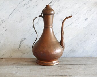 Unique copper pitcher related items | Etsy