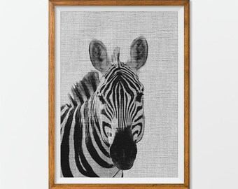 Printable zebra | Etsy