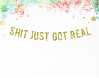 Glitter shitter | Etsy