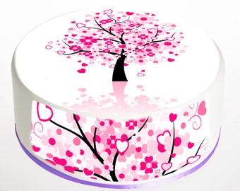 Tree cake topper | Etsy