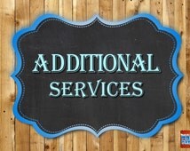 Unique order of service related items | Etsy