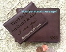 Unique custom wallet insert related items | Etsy