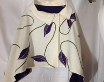 Popular items for felt poncho on Etsy