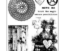 Unique prima stamps related items | Etsy