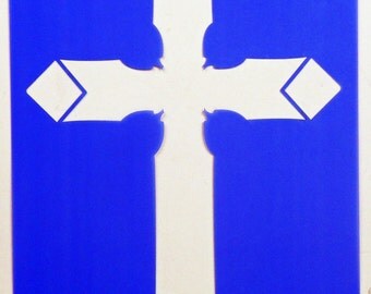 Cross stencil | Etsy