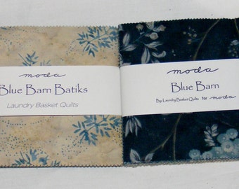 Blue batik fabric | Etsy