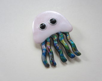 Jellyfish pin | Etsy