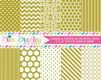 Digital Scrapbook Papers Personal and by ErinBradleyDesigns
