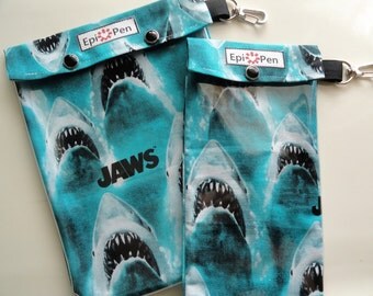 Items similar to EpiPen Case Allergy Injector Pen Organizer with Clear ...