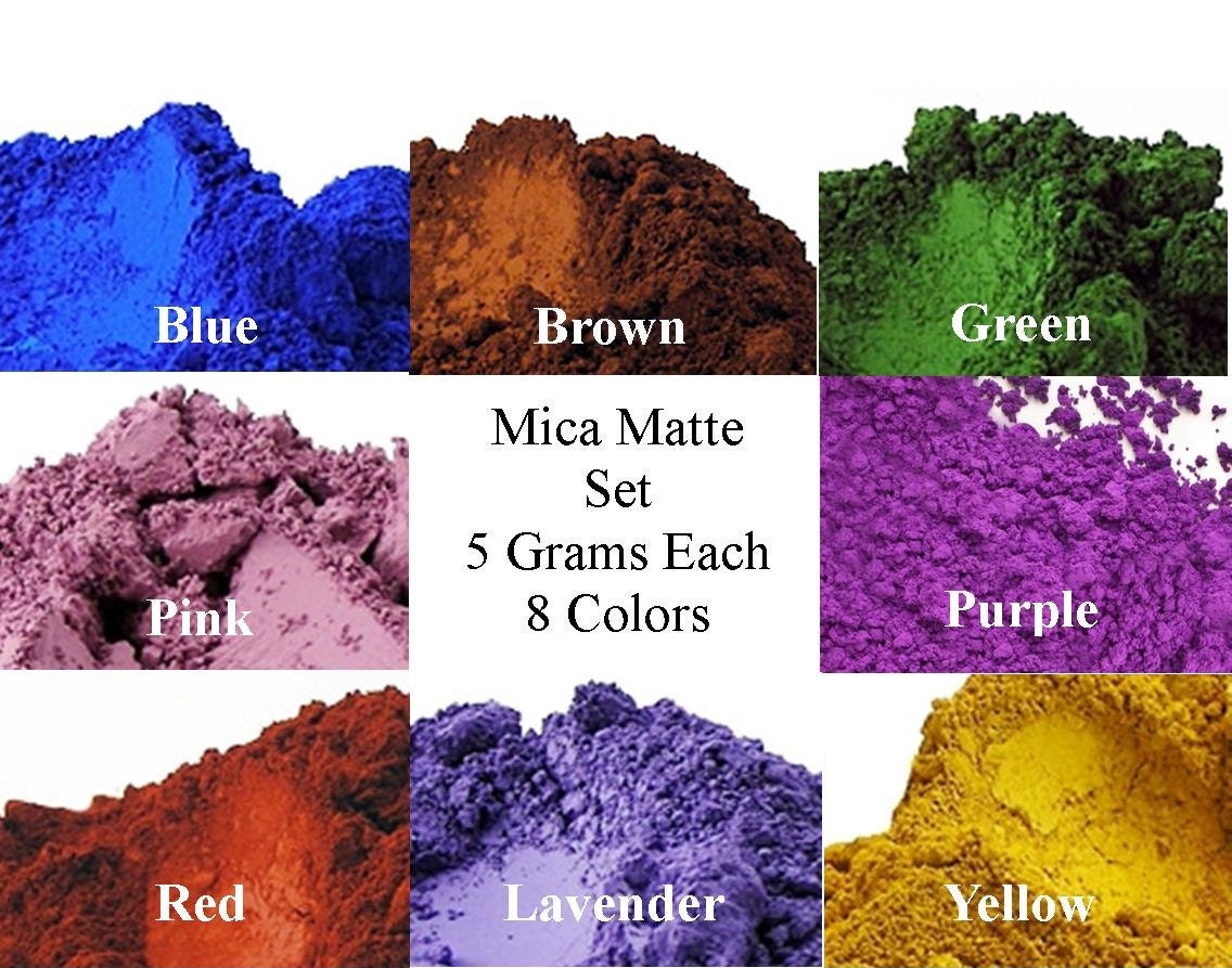 Purple Pigment Powder 1 Oz 30 Grams or 4 Oz by CountryFolkSoap