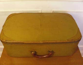 Antique suitcase | Etsy