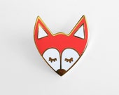 Fox pin | Etsy