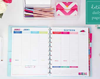 Personal Contact Page Printable INSTANT by iheartorganizing