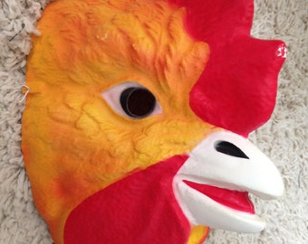 Rooster mask | Etsy