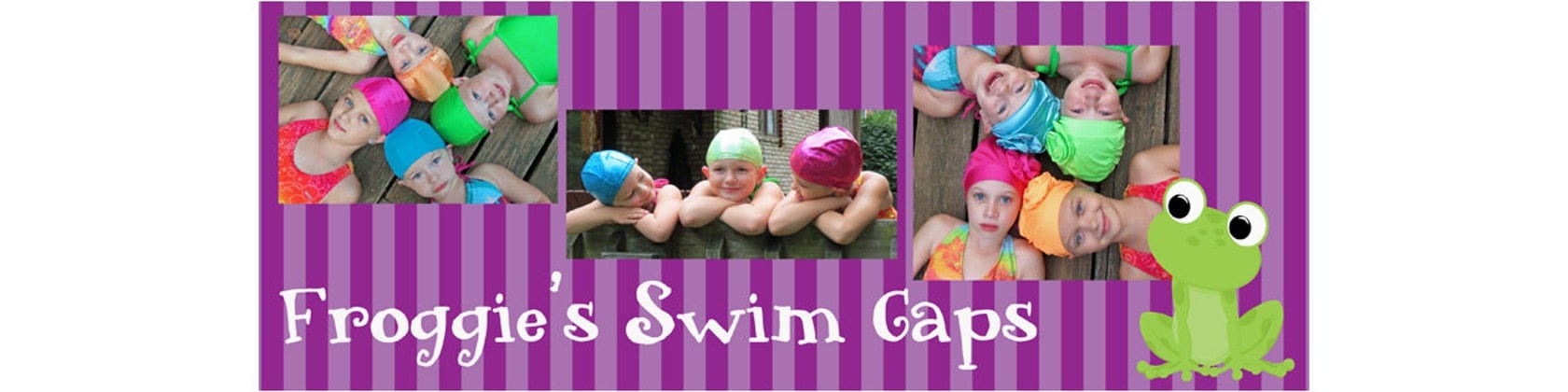 Froggie's Swim Caps by FroggiesSwimCaps on Etsy