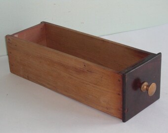 Wood sewing drawer | Etsy