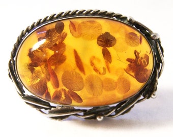 Unique amber brooch related items | Etsy