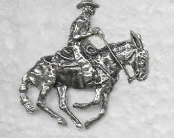 Donkey brooch | Etsy