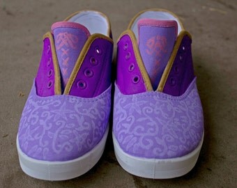 Rapunzel shoes | Etsy