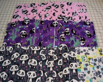 Flannel rag quilt | Etsy