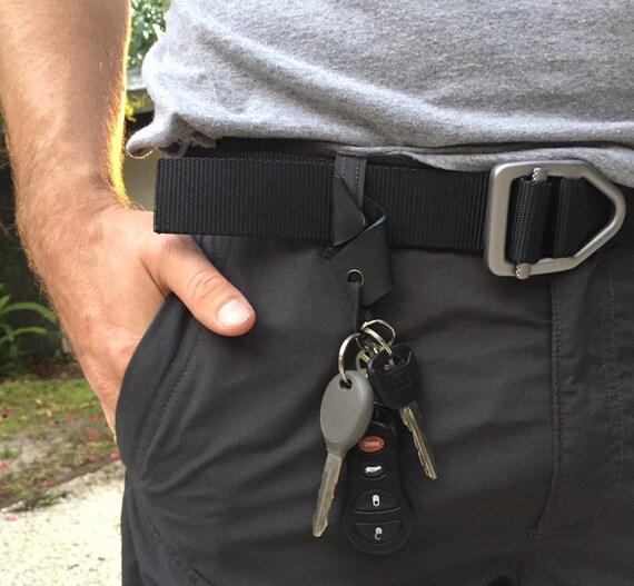 Keyholder SideSlip Minimalist Key Ring Kydex Paracord Steel