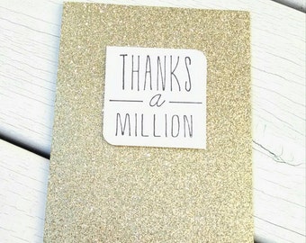 Unique thanks a million related items | Etsy