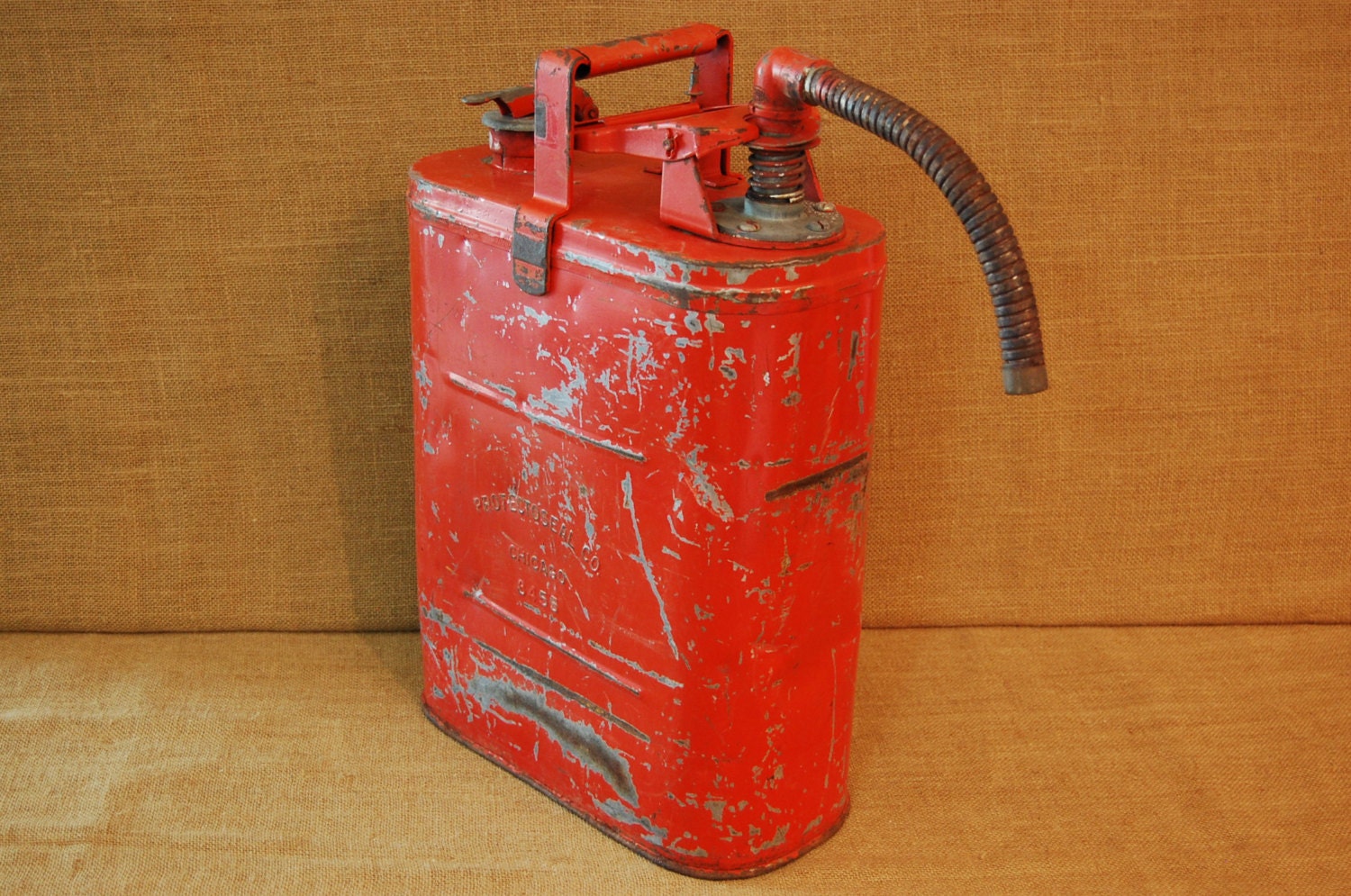Vintage 1940's Gas Can vintage Protectoseal Co. Chicago