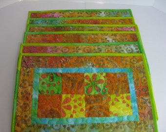 Batik placemat | Etsy