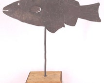 Unique metal fish sculpture related items | Etsy