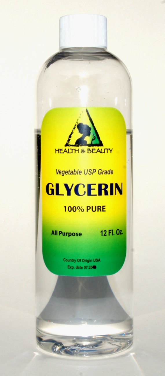 12 oz GLYCERIN VEGETABLE Oil USP Grade 100% Pure by HBOilsCenter