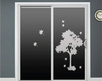 Sliding door decals | Etsy