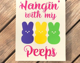 Peeps art | Etsy