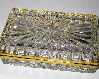 Crystal box with lid | Etsy