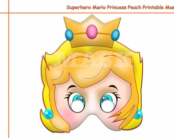 Princess peach mask | Etsy